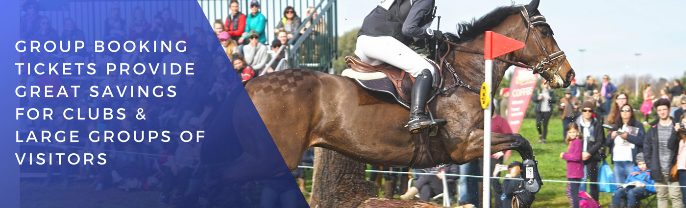 Group Ticketing – Saddleworld Melbourne International 3 Day Event